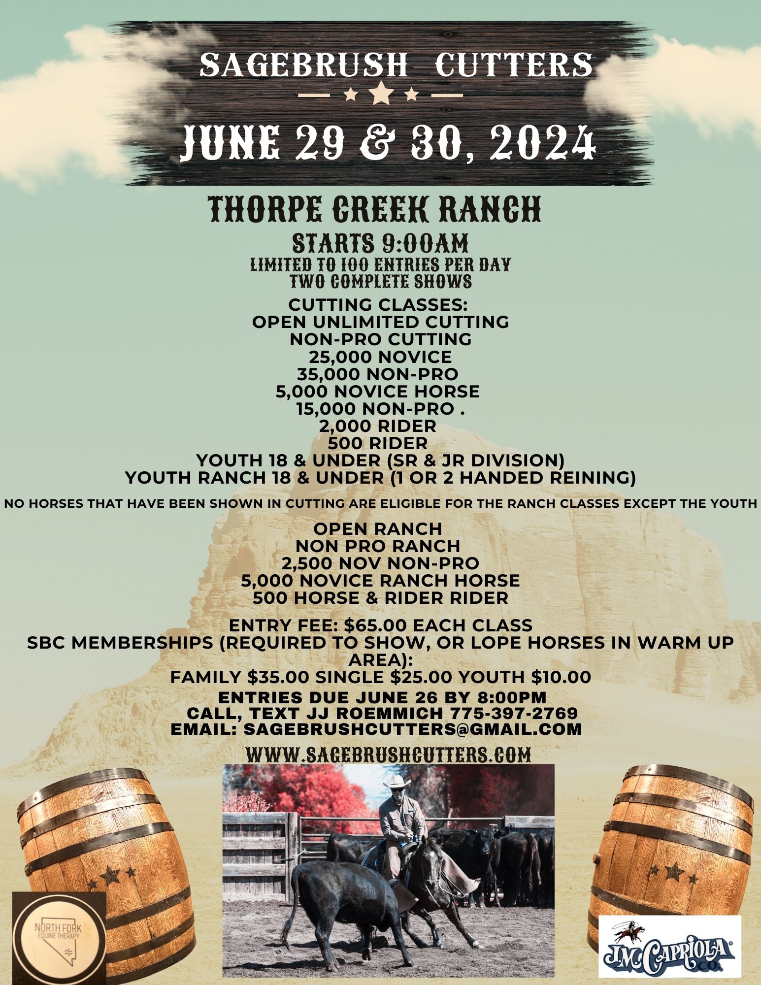 Sagebrush Cutters – Keeping the Fun in Cutting!